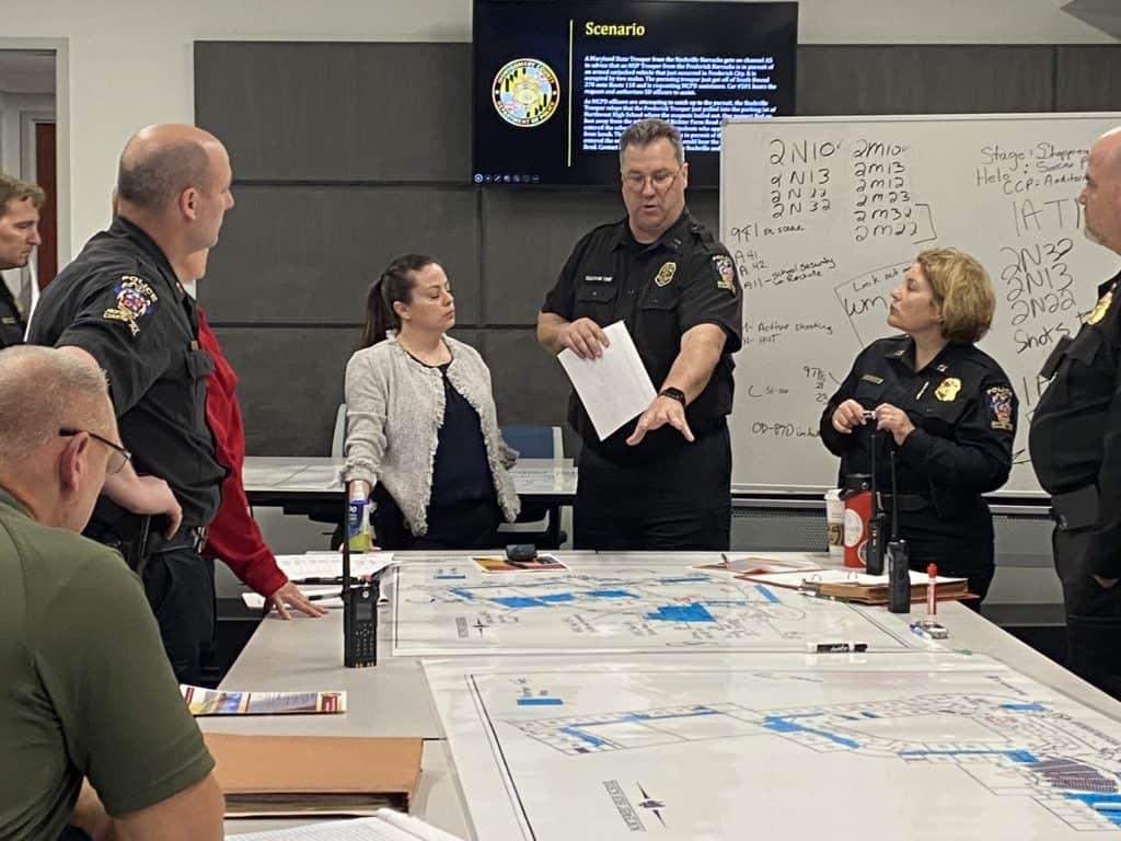 Montgomery County Police Department Executive Staff Participate in ...